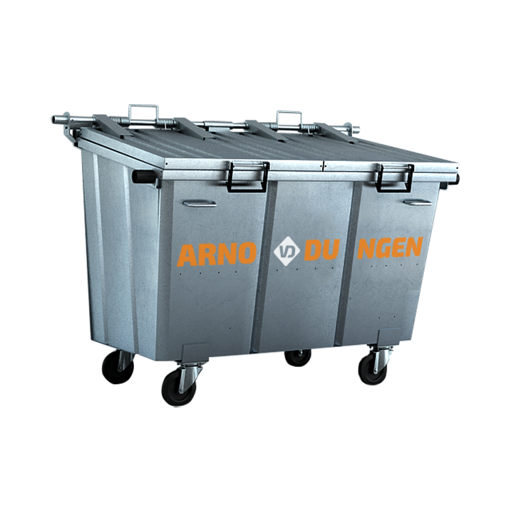 Rolcontainer 2500 liter Papier en Karton - Voordelige All-in Abonnementen